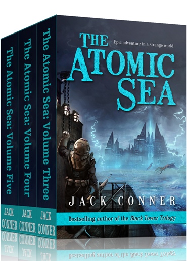 The Atomic Sea Box Set Volumes 3,4,5 - SMALL - The worlds of Jack Conner